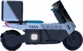 Barq EV Rena Max - Electric Cargo Scooter 2026 - 🇫🇷 France